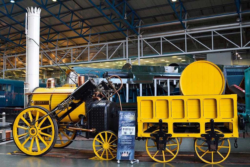 De Rocket was de eerste flitstrein ter wereld | Historianet.nl