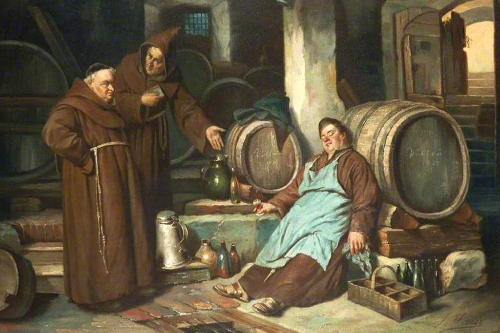 Munkarna kunde inte hålla sig borta från klostervinet | varldenshistoria.se