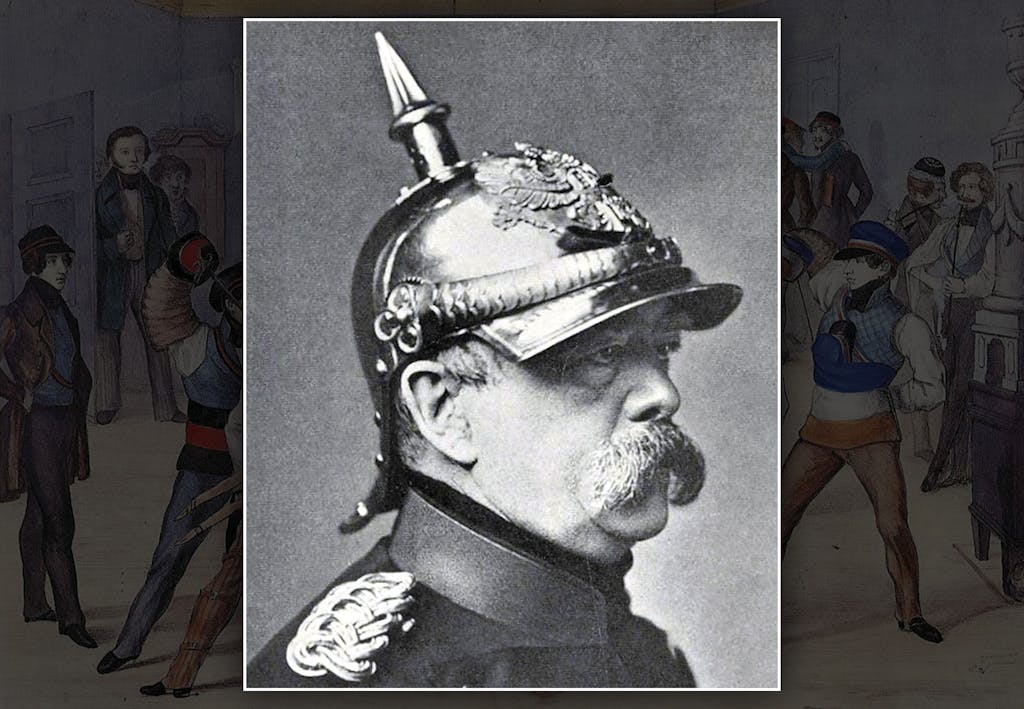 Mensur: Et ar i ansigtet gav prestige | historienet.dk