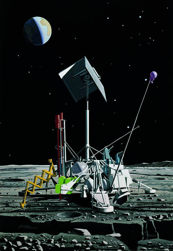 Ruimtewedloop | Wie bereikt de maan het eerst? | historianet.nl