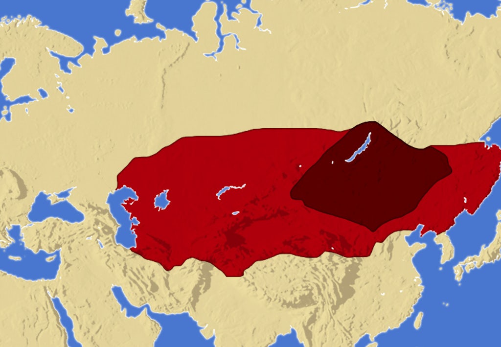 Hoe groot was het Mongoolse Rijk? | Historianet.nl