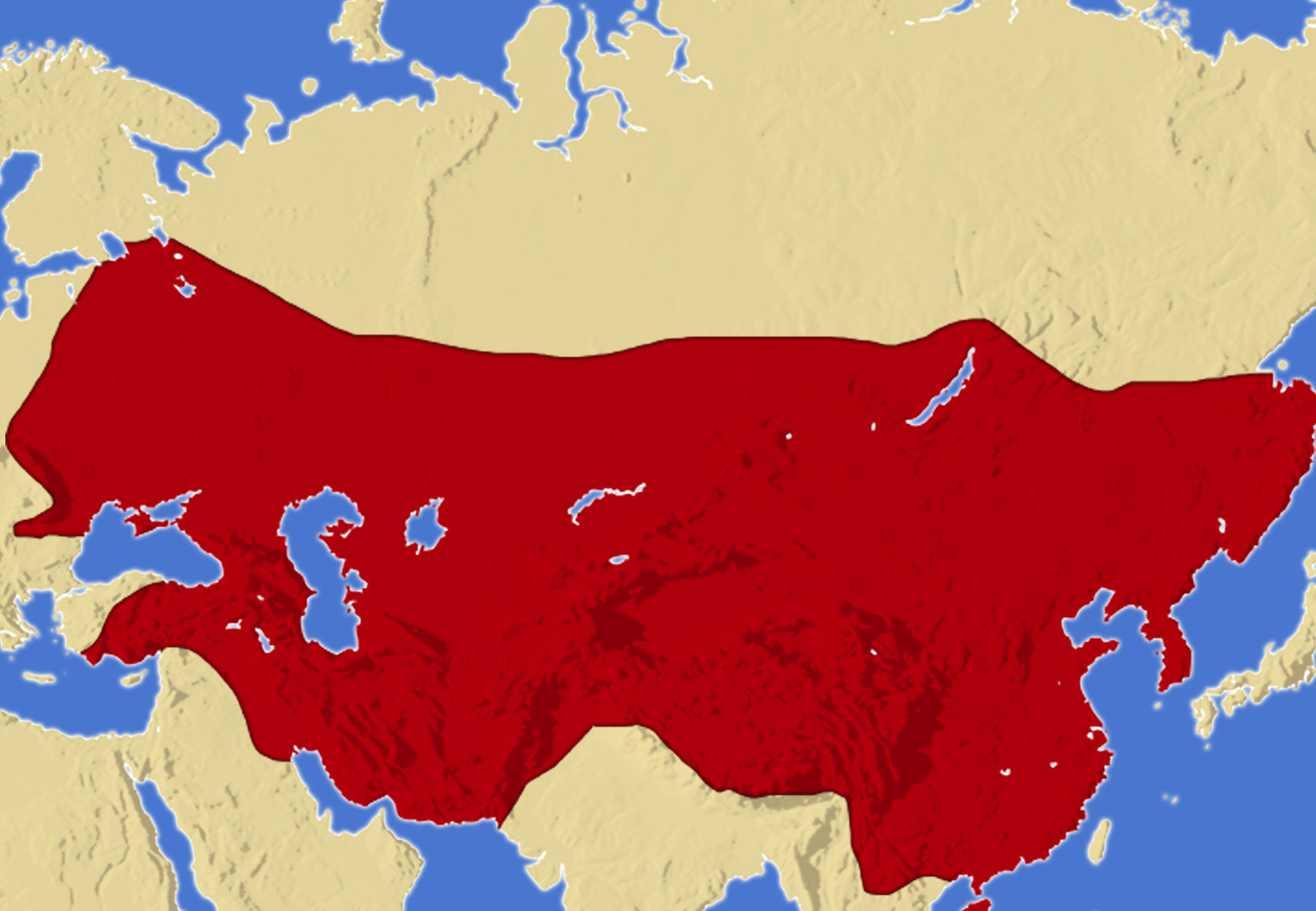 Hoe groot was het Mongoolse Rijk? | historianet.nl