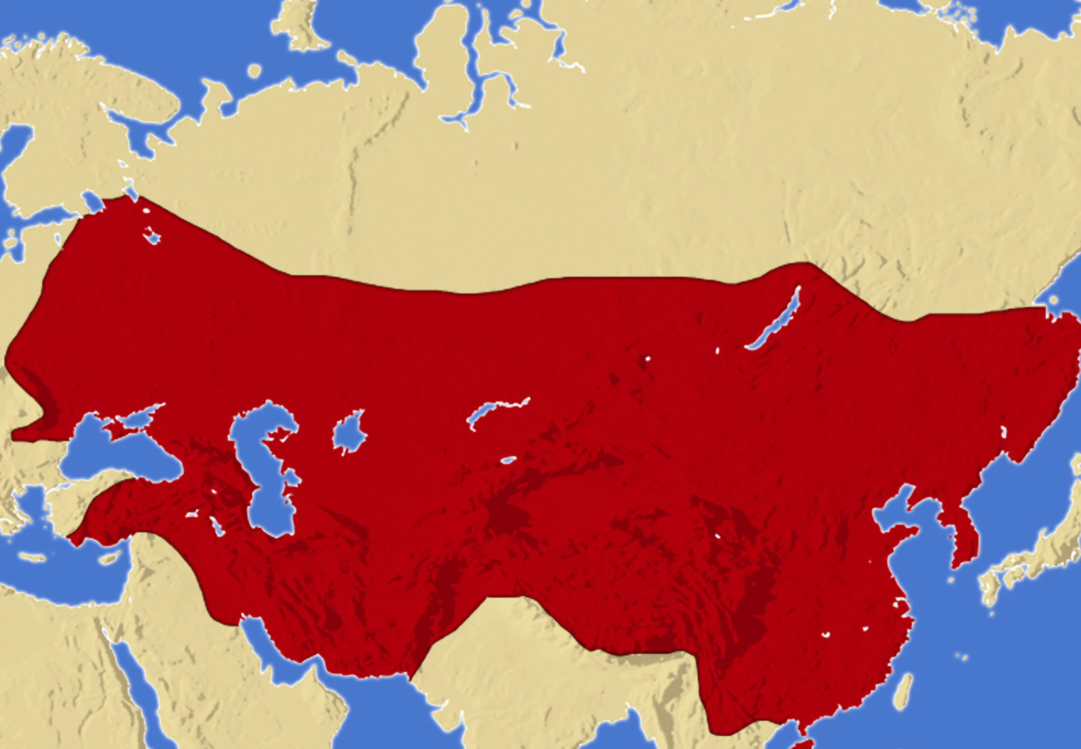 Hoe groot was het Mongoolse Rijk? | historianet.nl