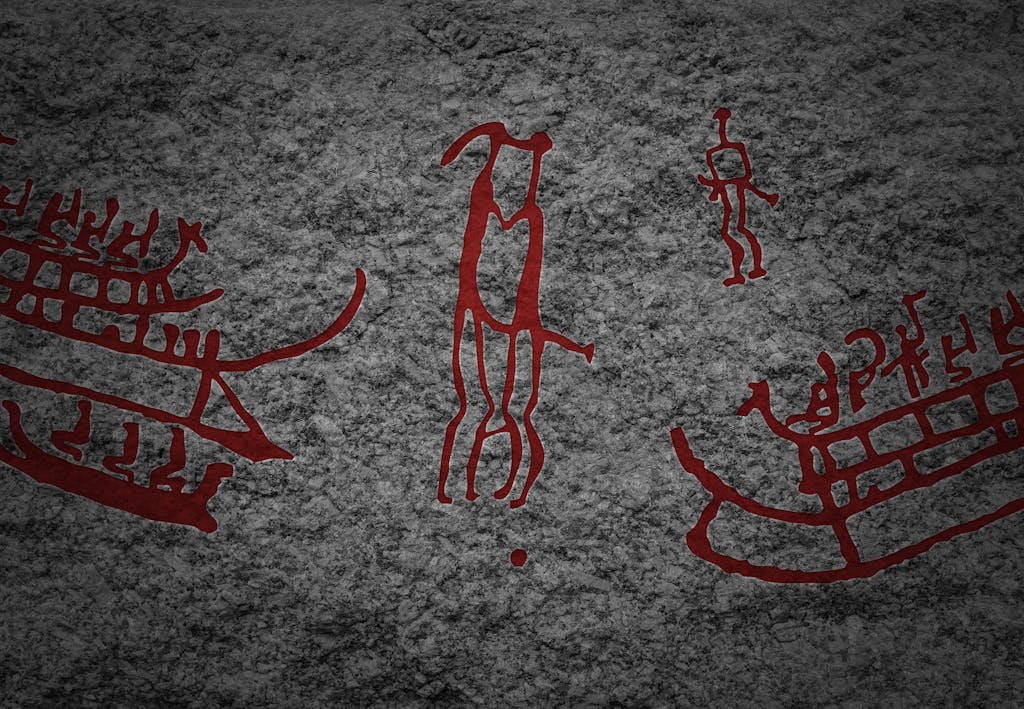 Stenalderkunst råbte “skrid” til fremmede | historienet.dk