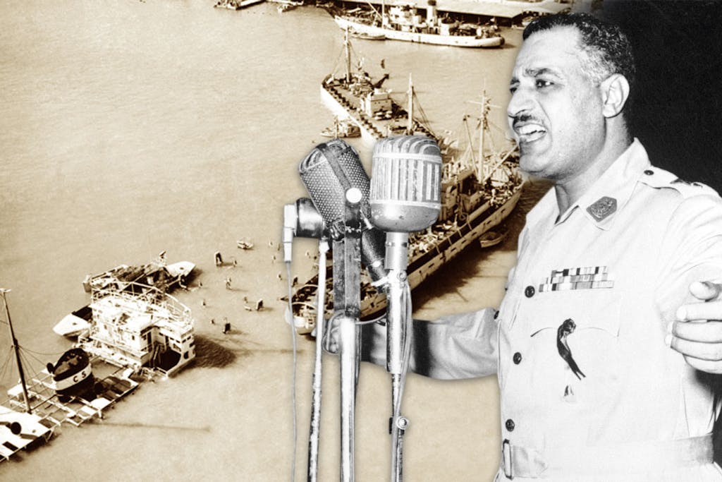 Suezkanalen skar en genvej gennem ørkenen | Historie