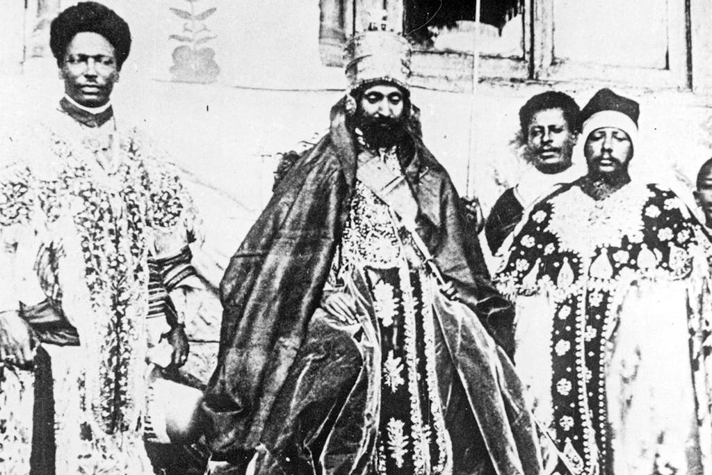 Haile Selassie Kroning Haile Selassie︱Keizer Van Ethiopië – Van