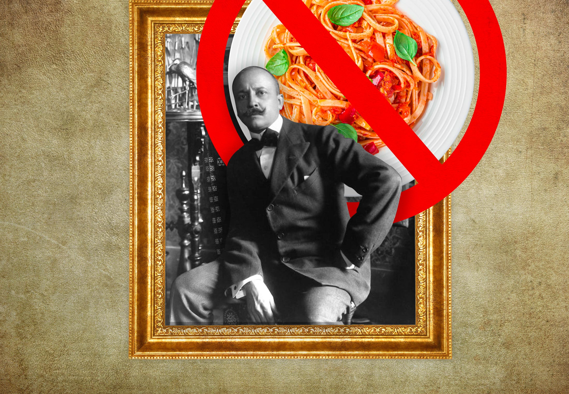 Filippo Tommaso Marinetti förklarade pastan krig | varldenshistoria.se