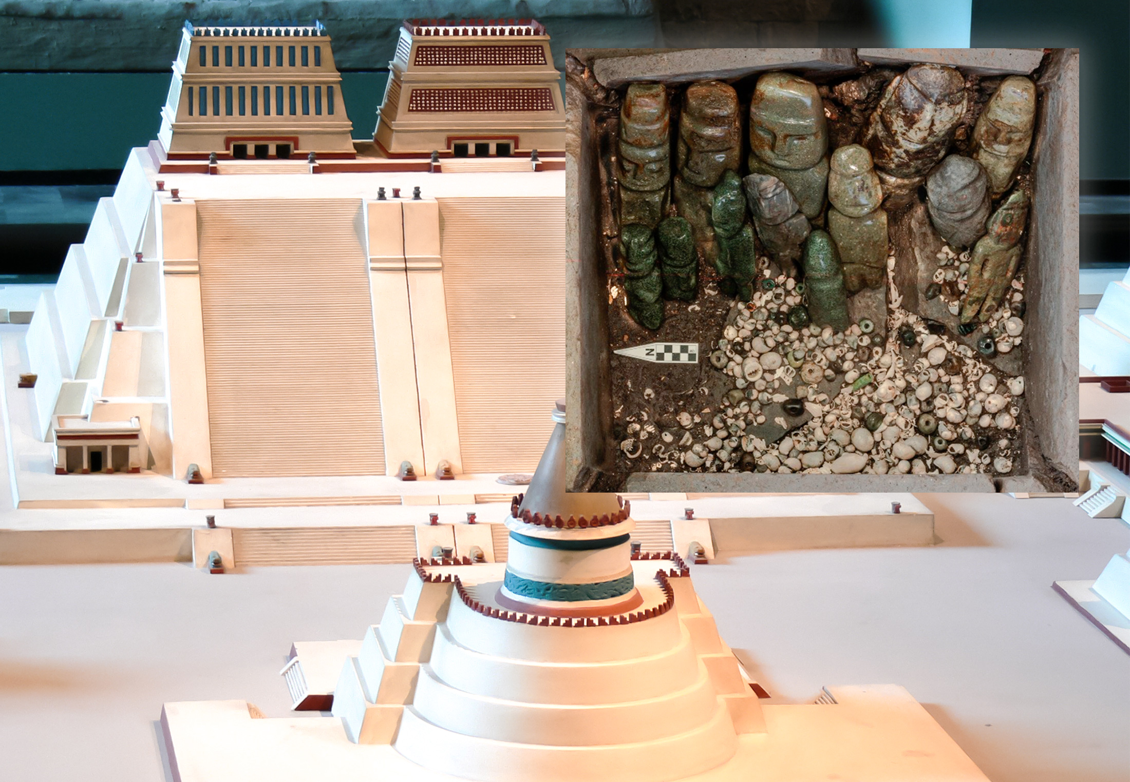 Azteekse buit gevonden onder kathedraal in Mexico-Stad | historianet.nl