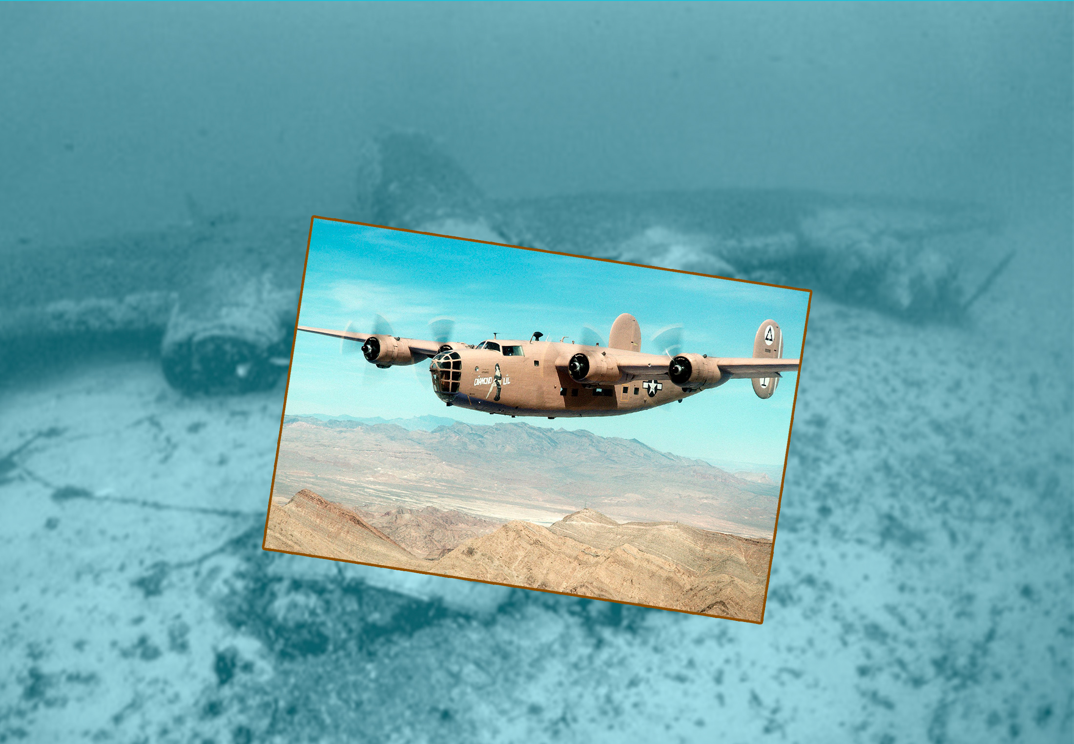 Dykkere hentede bombeskytte ud af fly fra 2. verdenskrig | historienet.dk