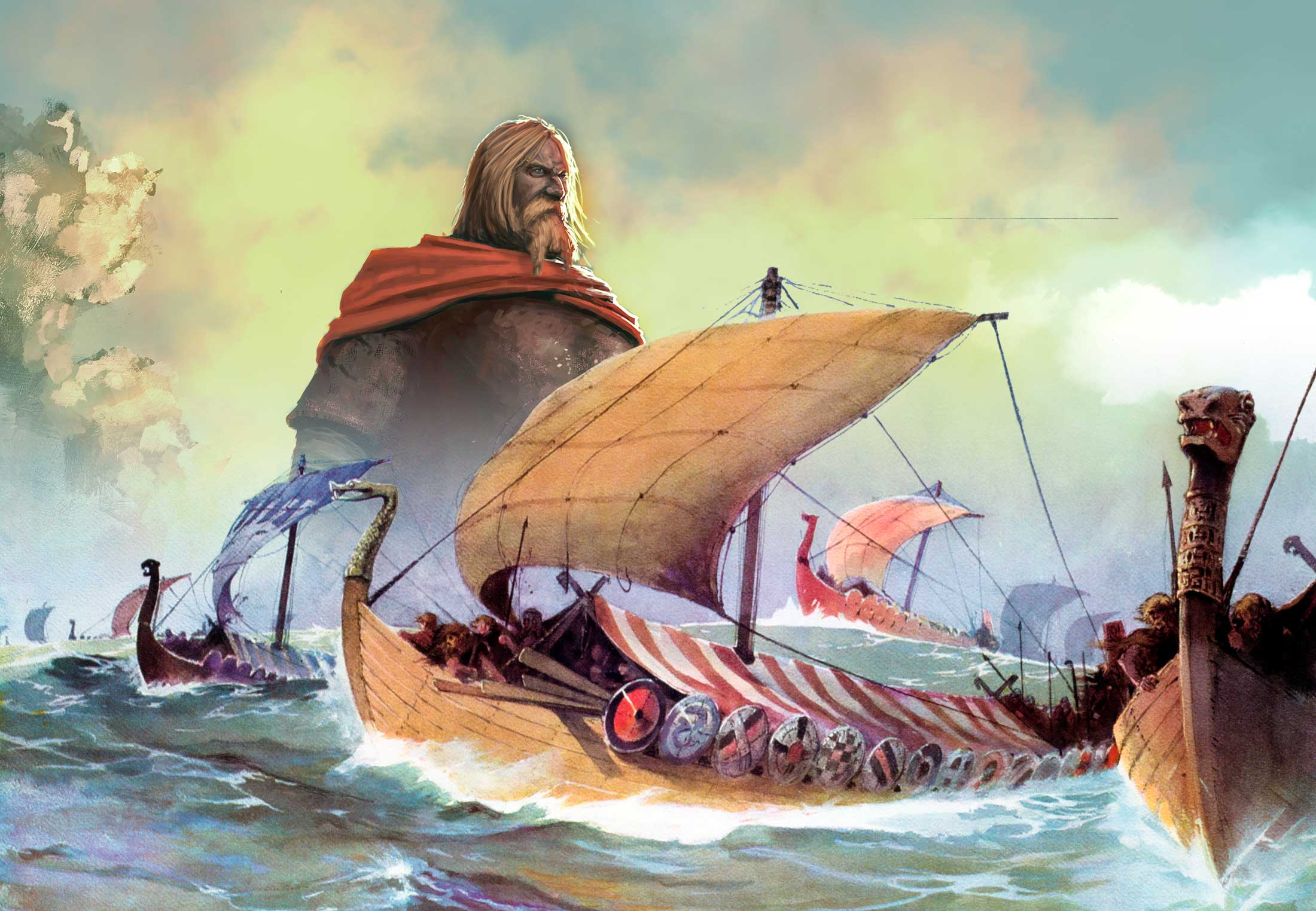 Svend Tveskæg︱Vikingekonge erobrede England | historienet.dk