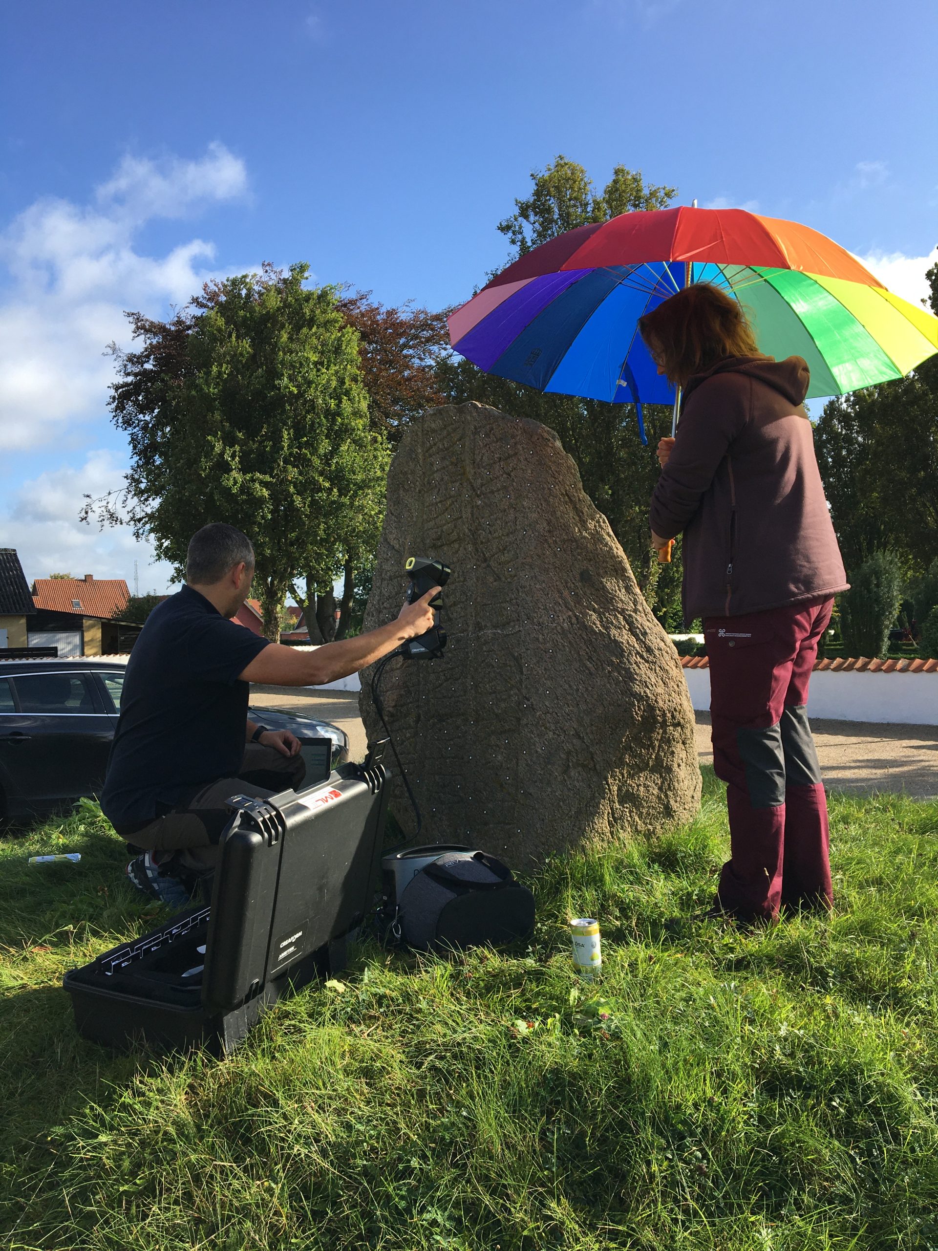 Jellingstenen afslører: Thyra var mindst lige så magtfuld som Gorm den ...