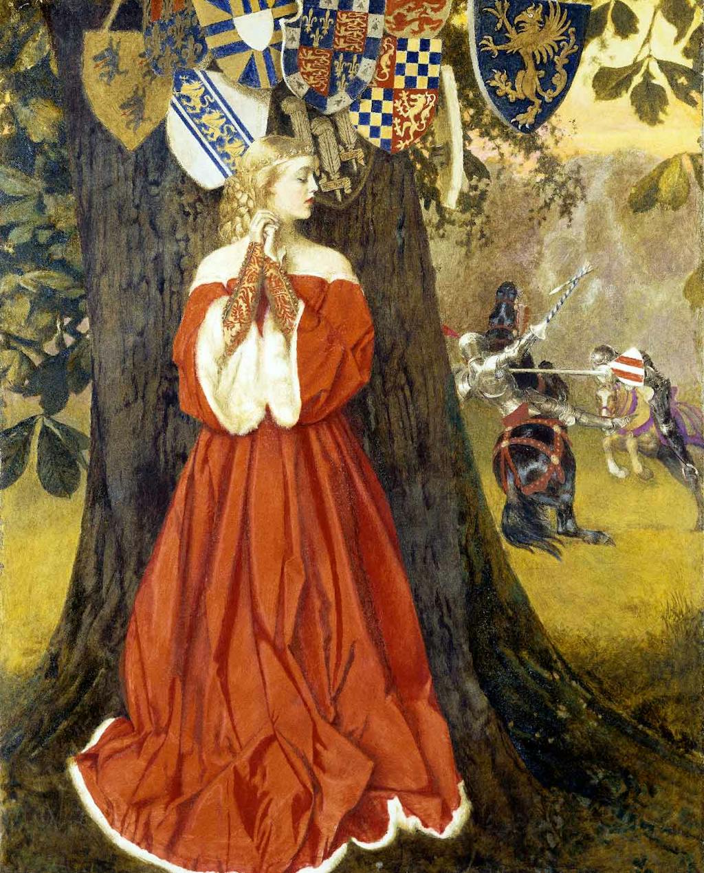 Ritarien turnajaiset olivat leikkiä hengellä | historianet.fi