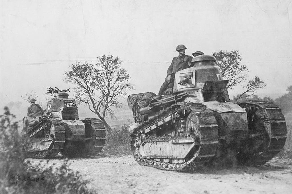 Renault FT: de krachtigste tank uit de Eerste Wereldoorlog | historianet.nl