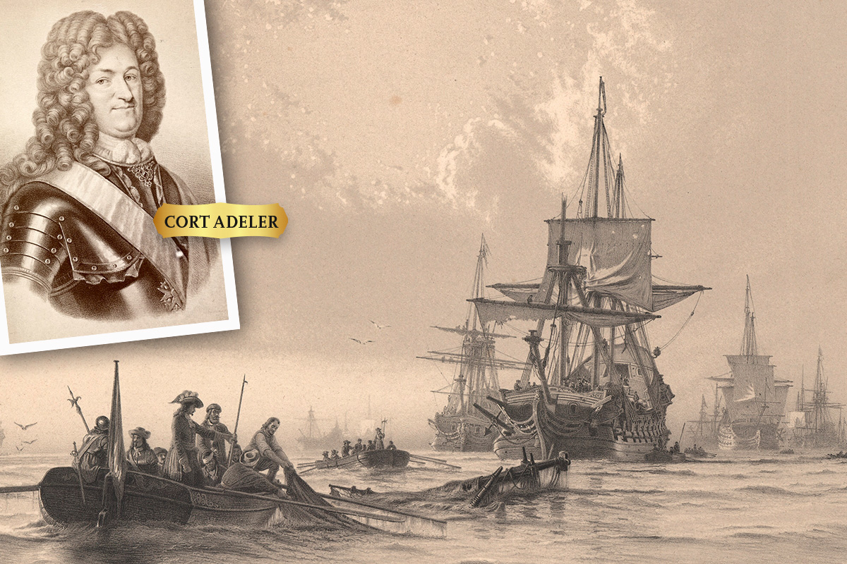Sjöhjälten Cort Adeler blev turkarnas skräck | varldenshistoria.se