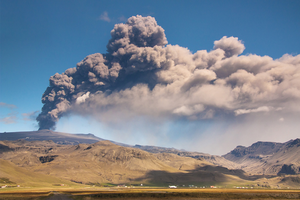 Historiens värsta vulkanutbrott orsakade hungersnöd och ...