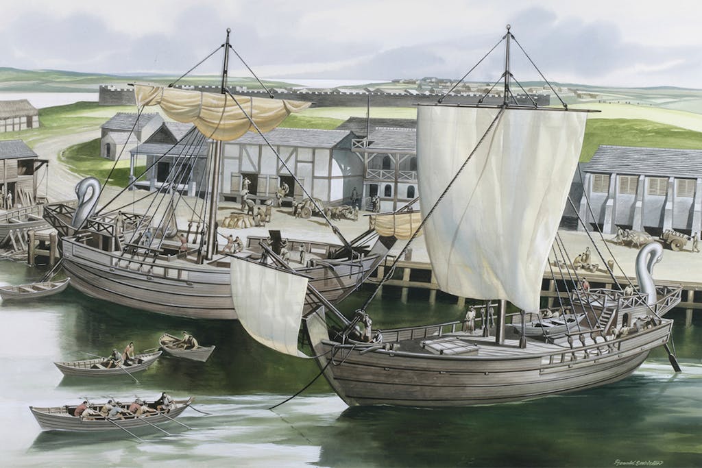 Romeinse watermolens in Barbegal vormen de oudste industrie van Europa ...