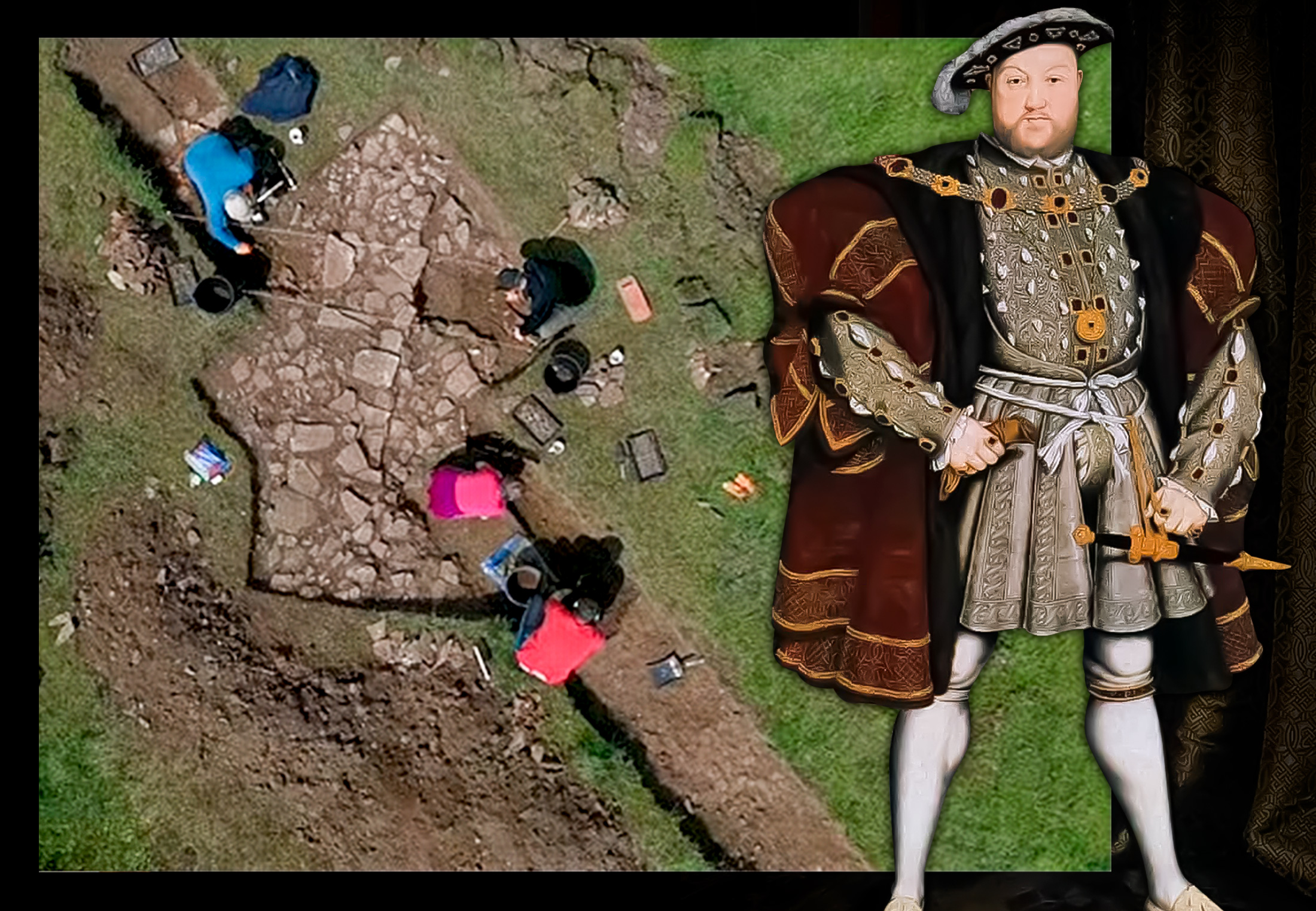 Engelske amatørhistorikere fandt forsvunden Tudor-perle | historienet.dk