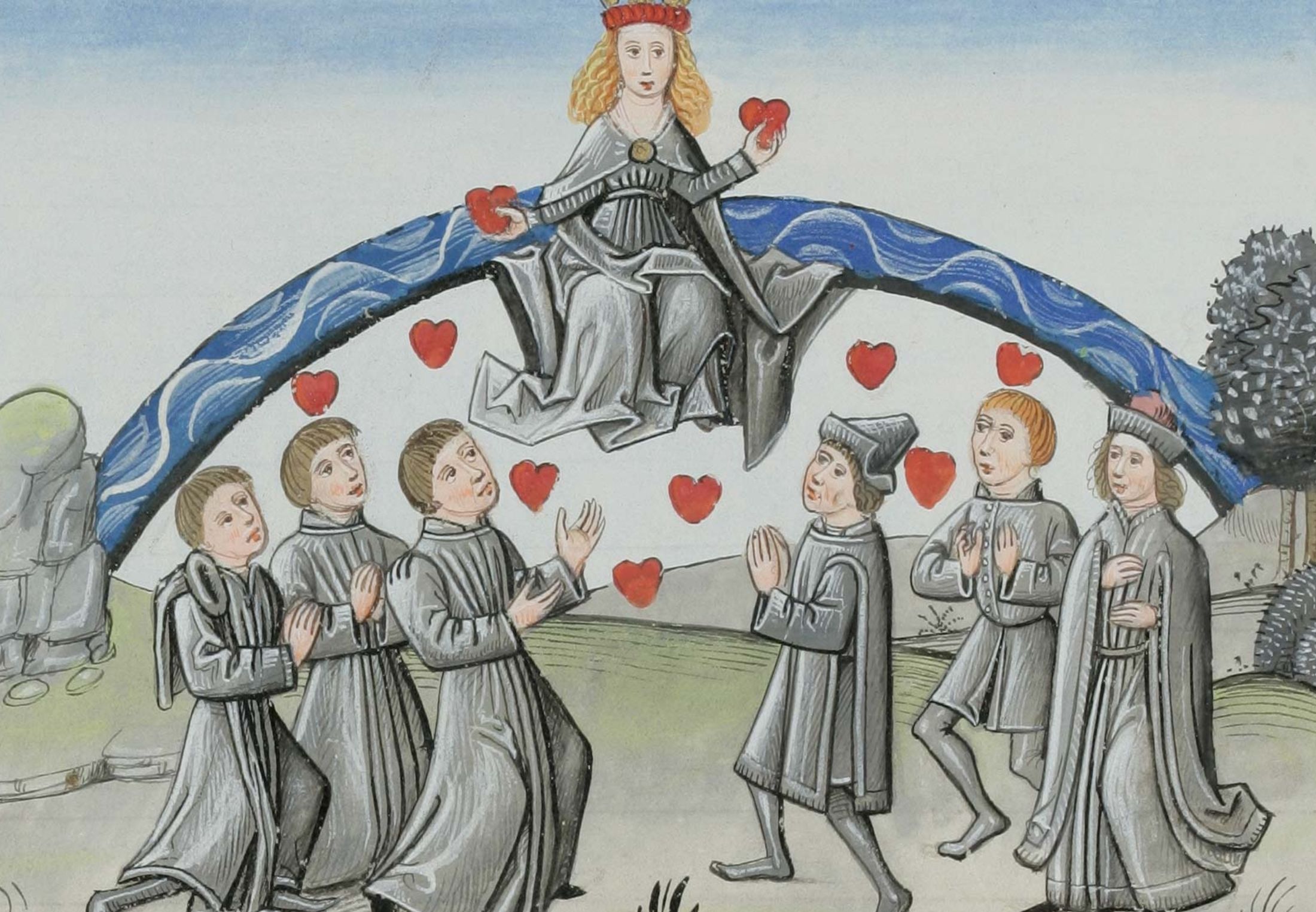 Oldtidens grækere placerede kærligheden i hjertet | historienet.dk