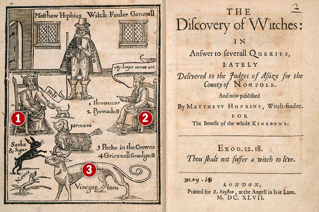 Jakten på hekser gjorde prestesønn søkkrik | historienet.no