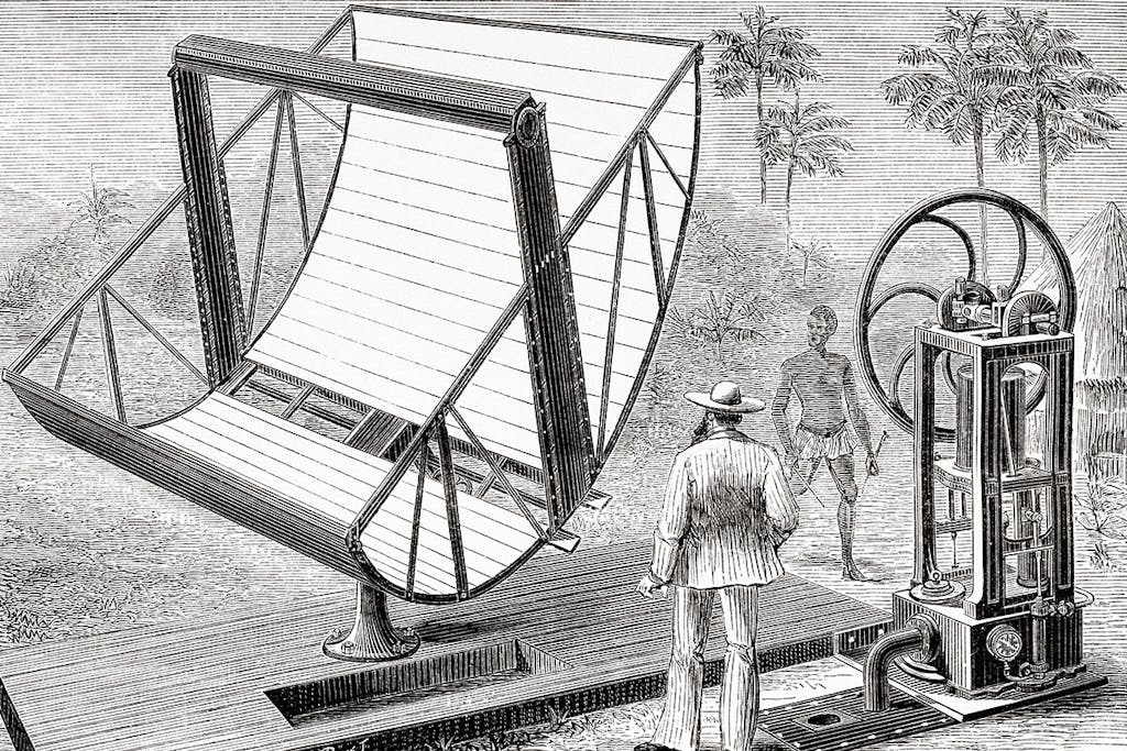 Frank Shuman bygde verdens første solanlegg | historienet.no