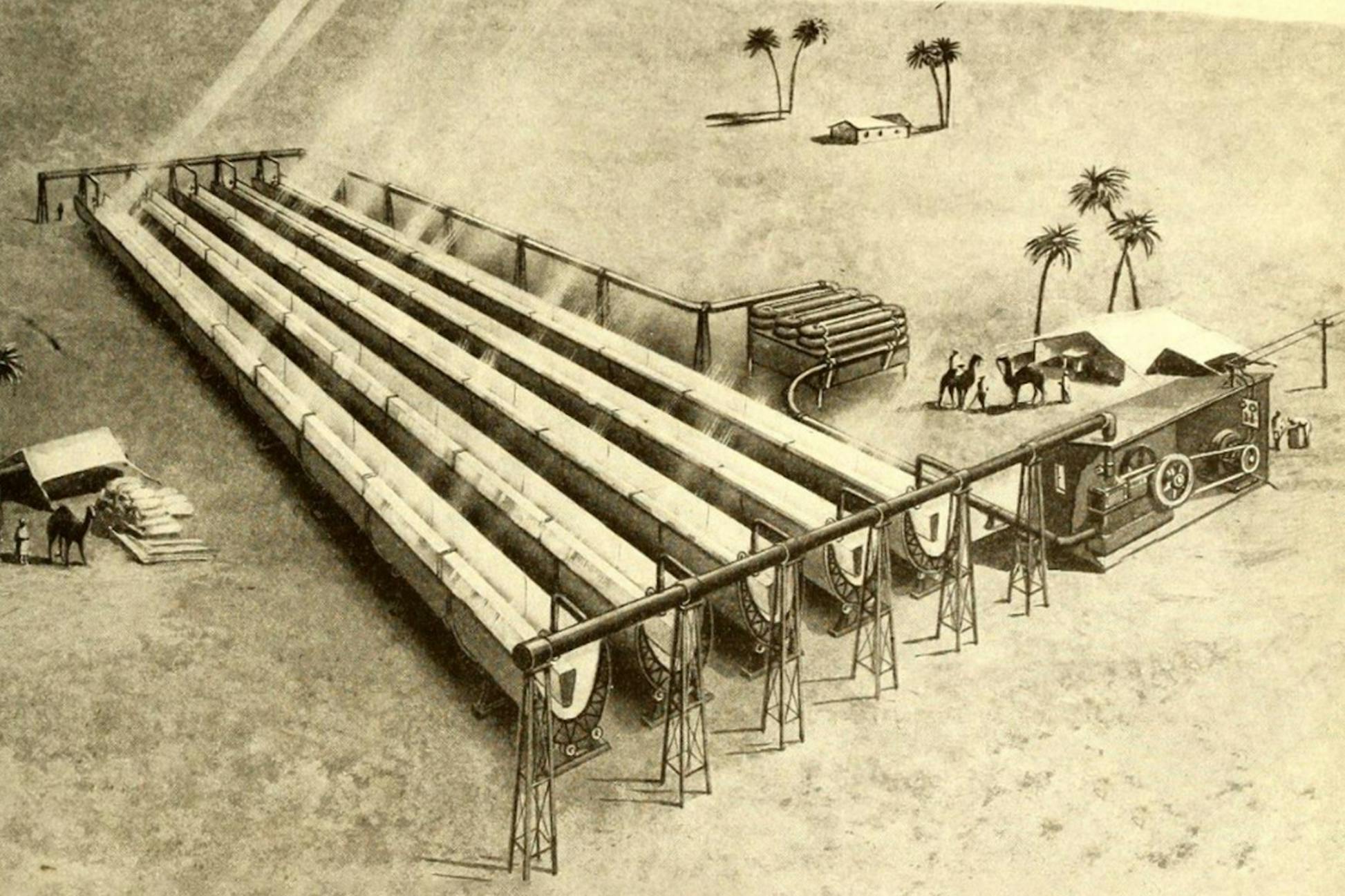 Frank Shuman bouwde de eerste zonnecentrale ter wereld | historianet.nl