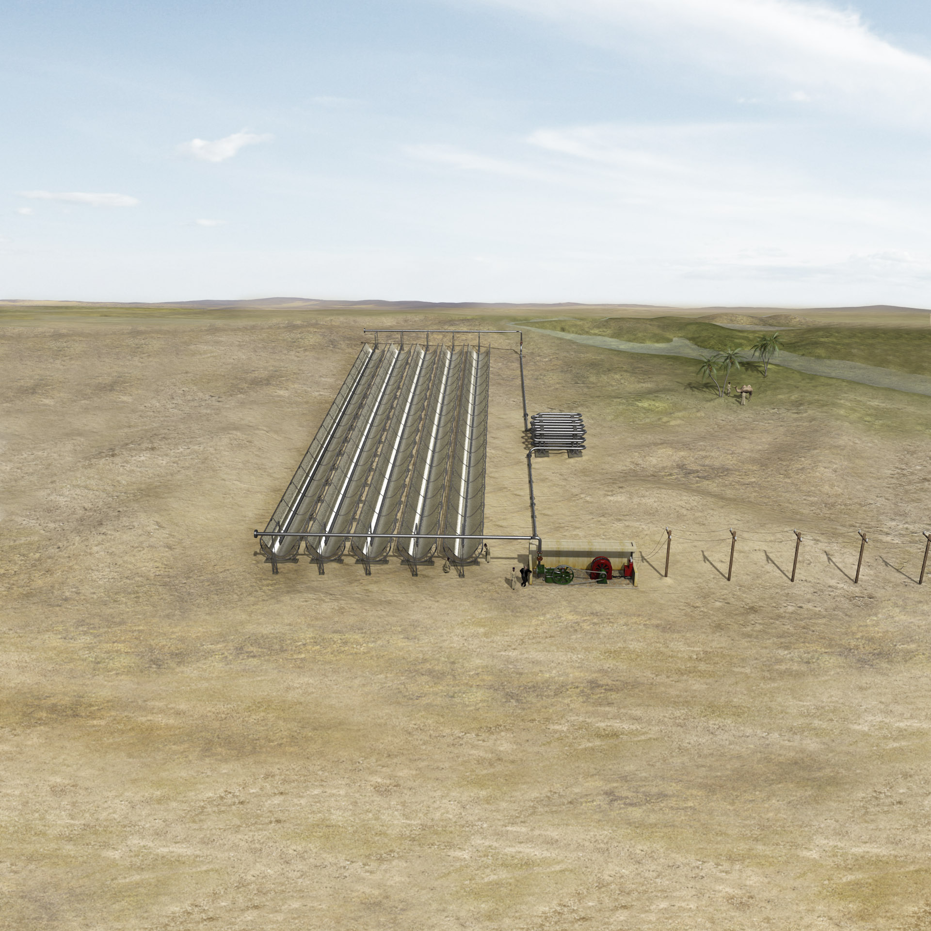 Frank Shuman bygde verdens første solanlegg | historienet.no