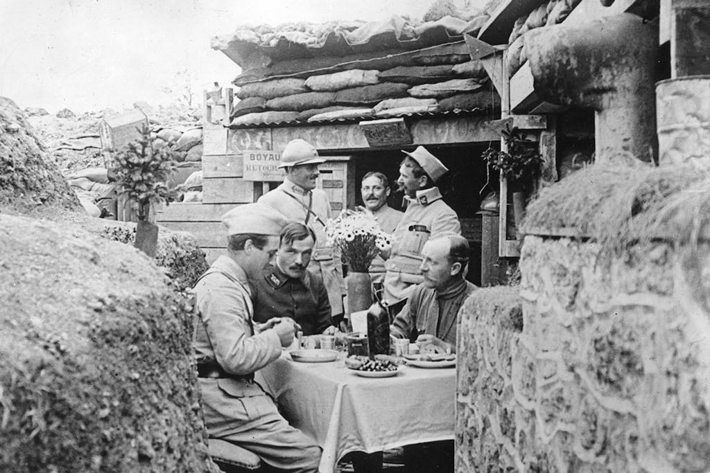 De loopgraven van de Eerste Wereldoorlog: Een gevaarlijk leven aan het ...