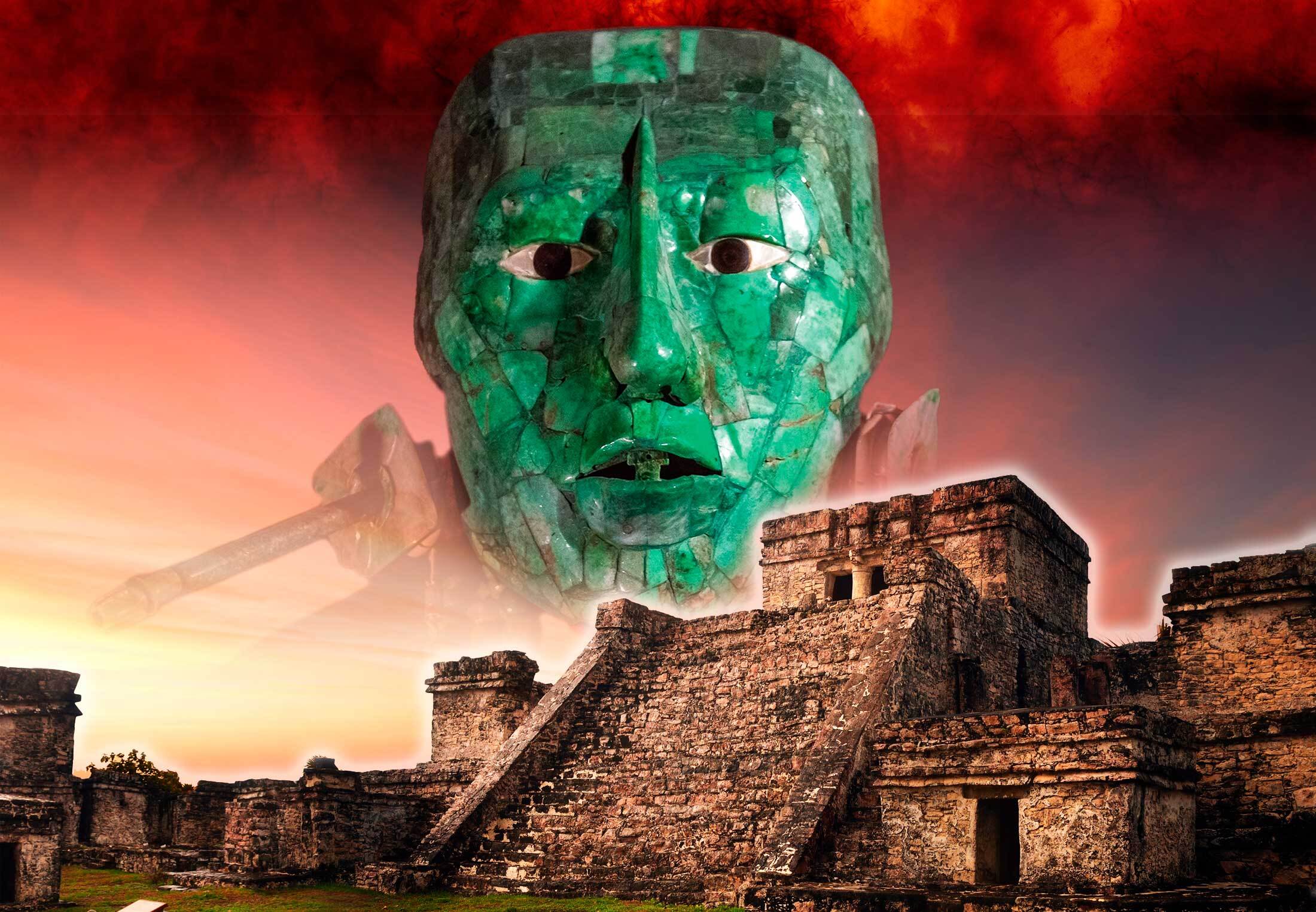 Zeldzaam beeld van Maya-slangenkrijger gevonden in Mexico | historianet.nl