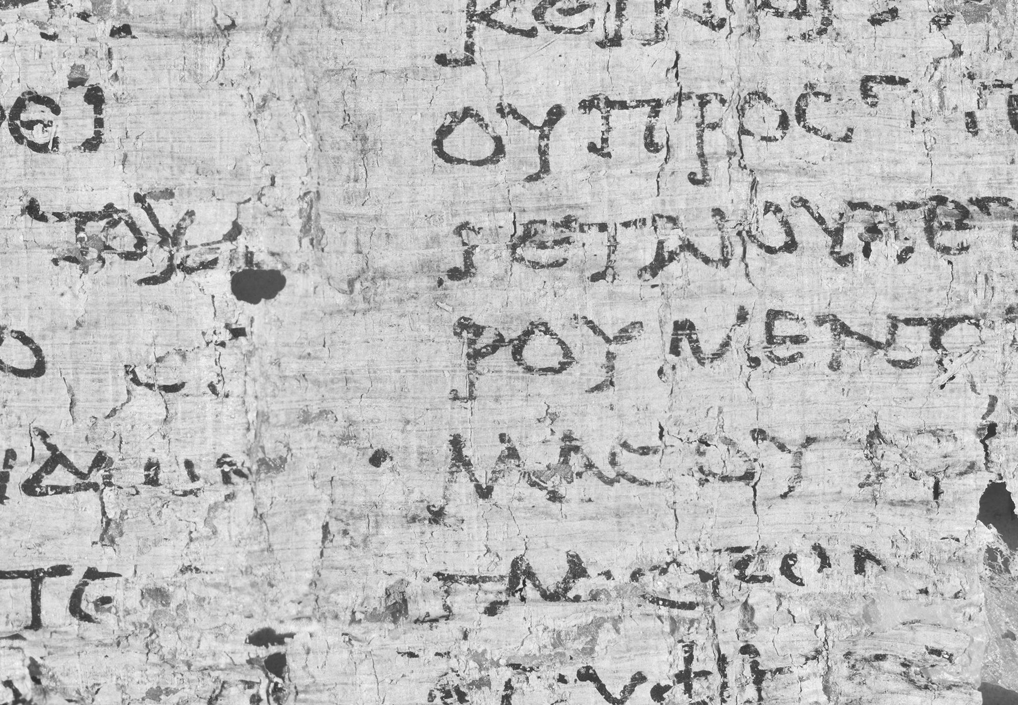 Verkoolde papyrus verraadt waar Plato begraven is | historianet.nl