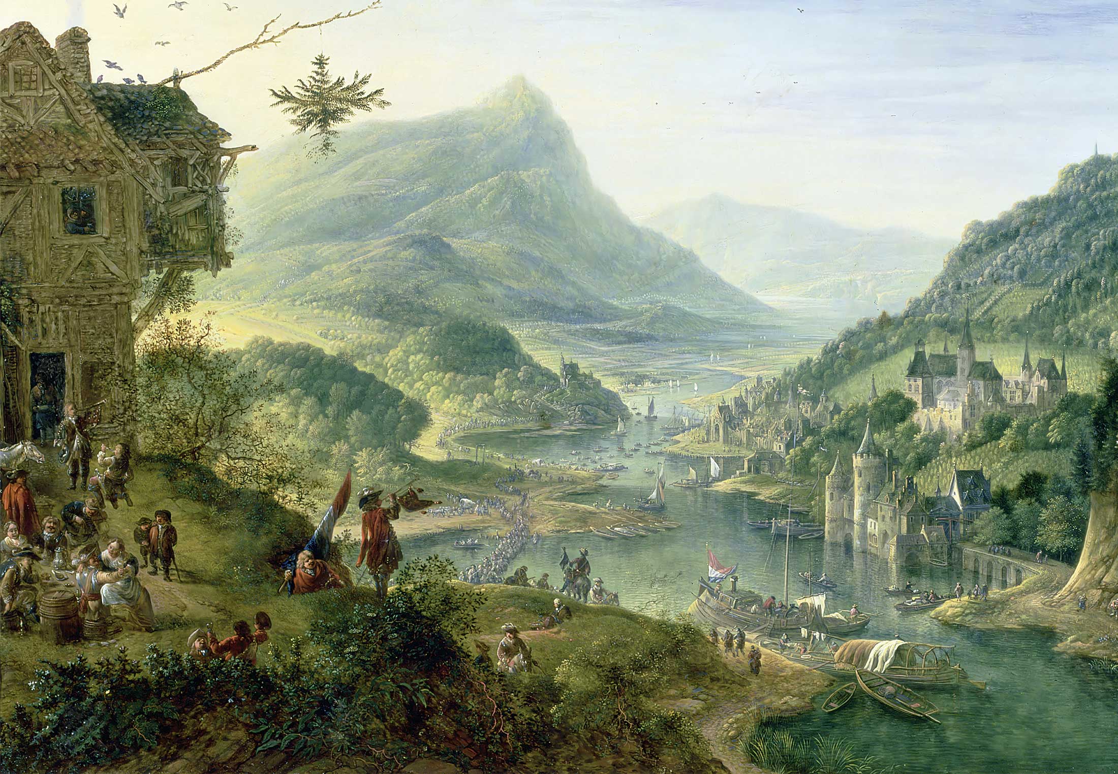 Hur blev Rhen Europas pulsåder? | varldenshistoria.se