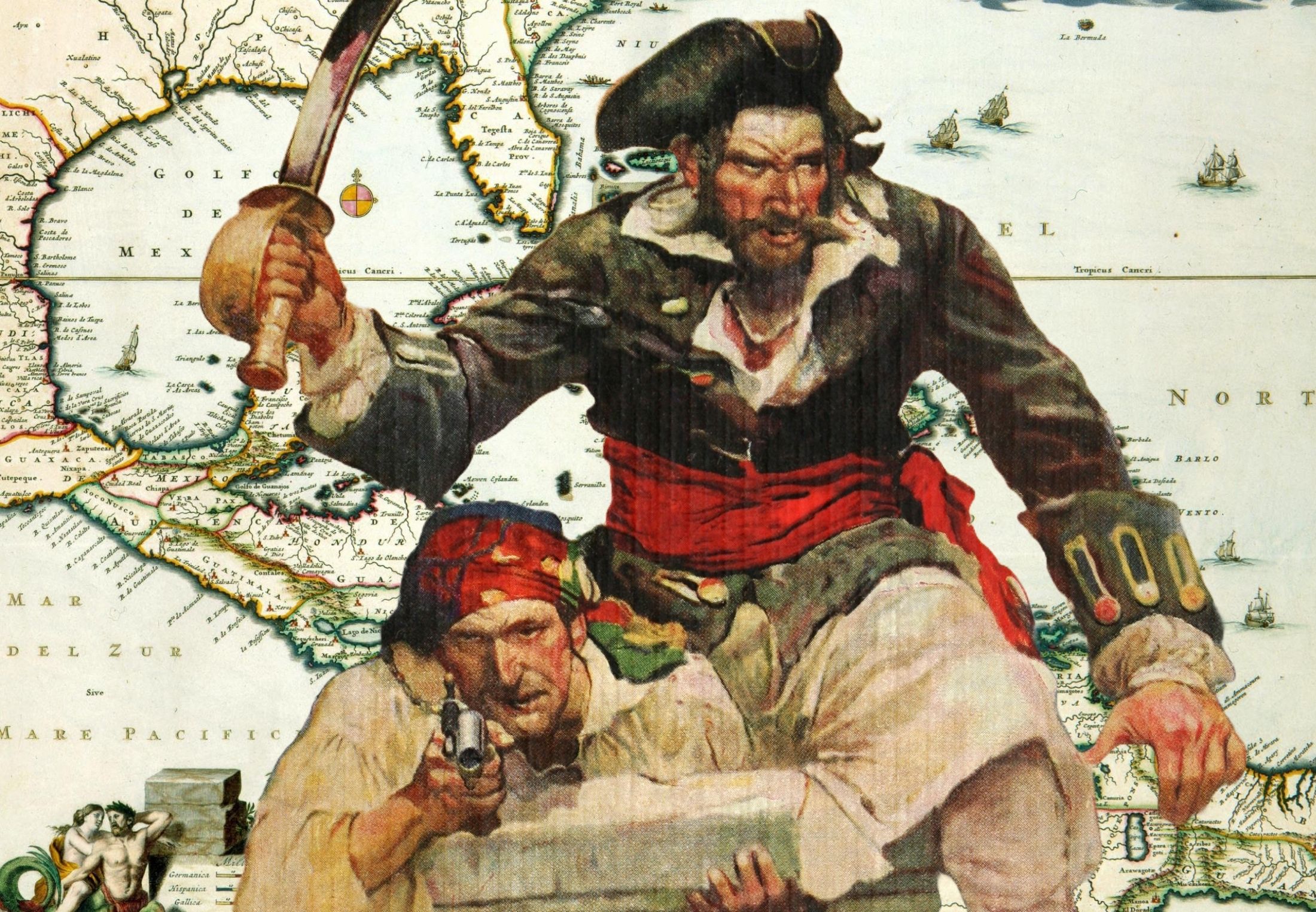 Waarom waren er zoveel piraten in het Caribisch gebied? | historianet.nl