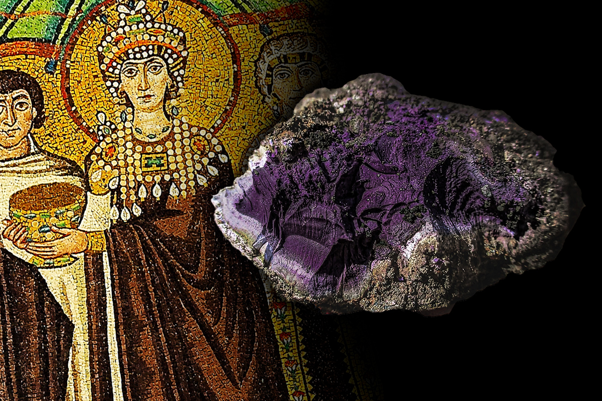 Brok zuiver purper gevonden in Engeland | historianet.nl