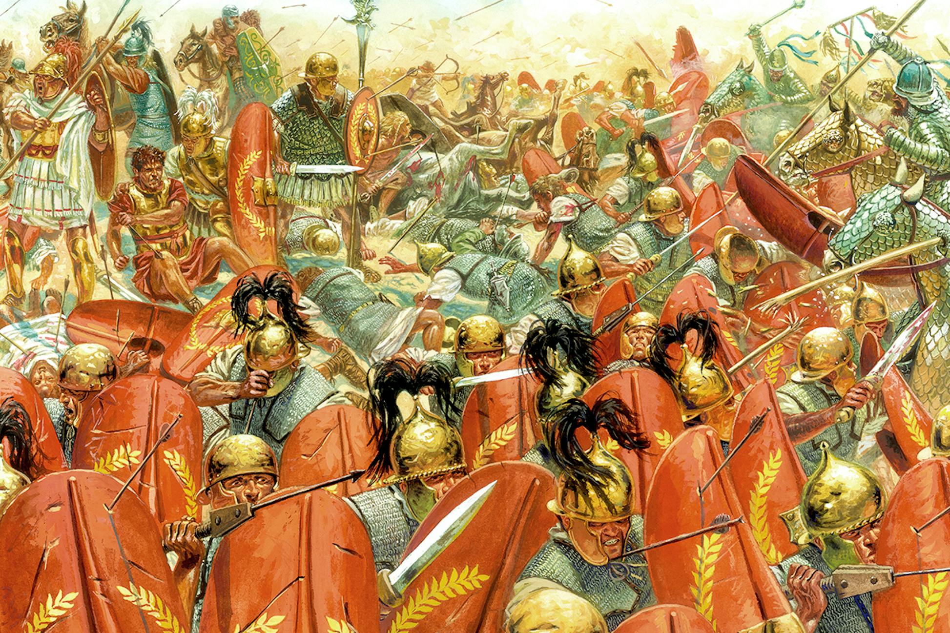 Roms törst efter guld satte Östern i brand | varldenshistoria.se