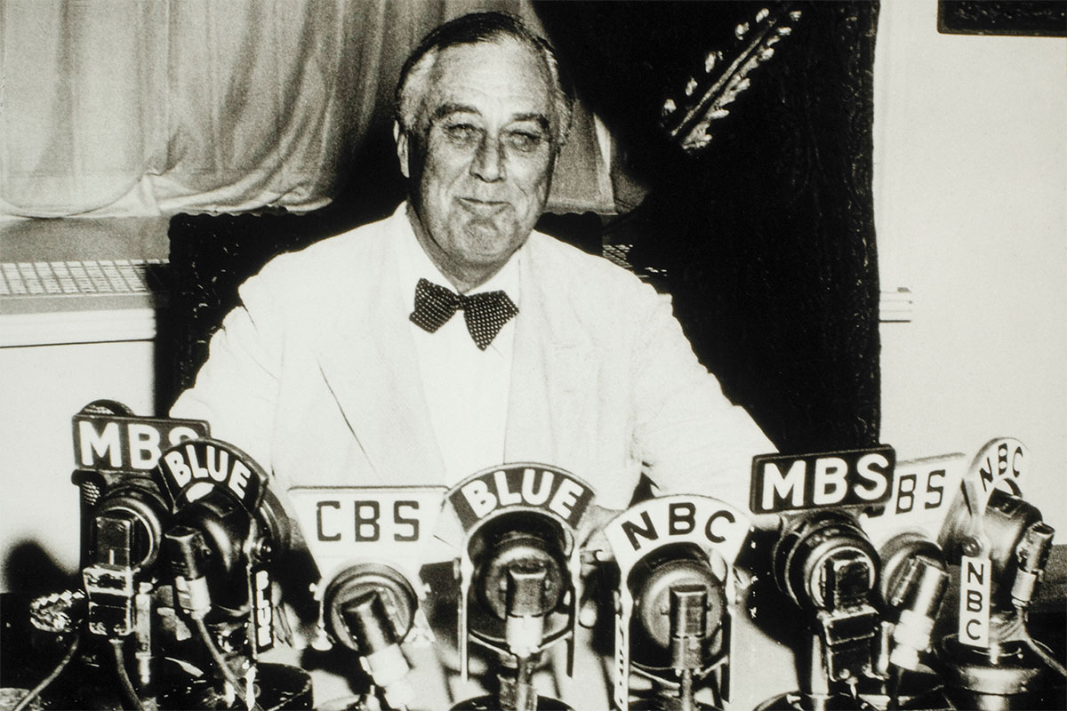 Franklin D. Roosevelt loodste VS door crisis en oorlog | historianet.nl
