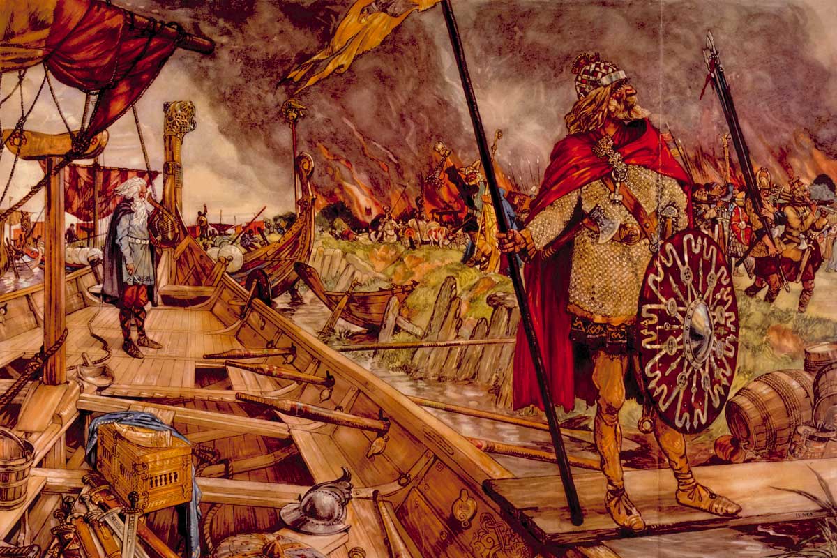 Hedeby - hele Europa kom til vikingernes hovedstad | historienet.dk
