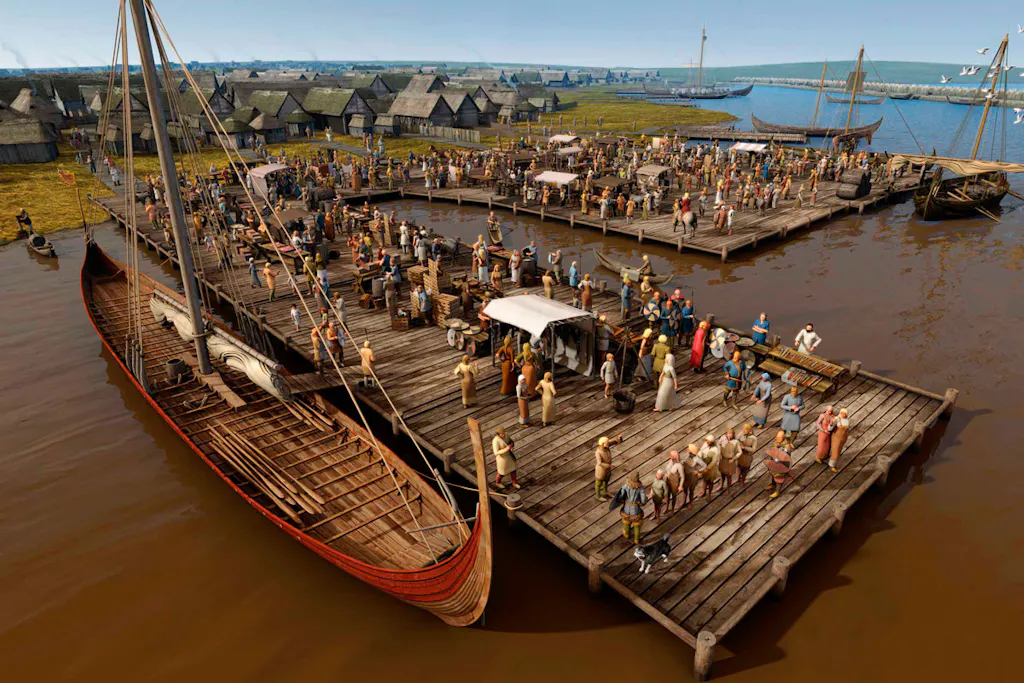 Hedeby - vikingernes hovedstad og handelsby nr. 1 | historienet.dk