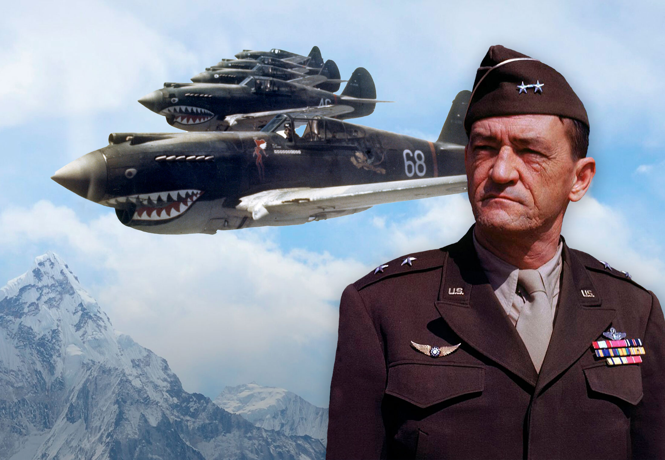 Snu pilot på mission: Flying Tigers frelste Kina | historienet.dk