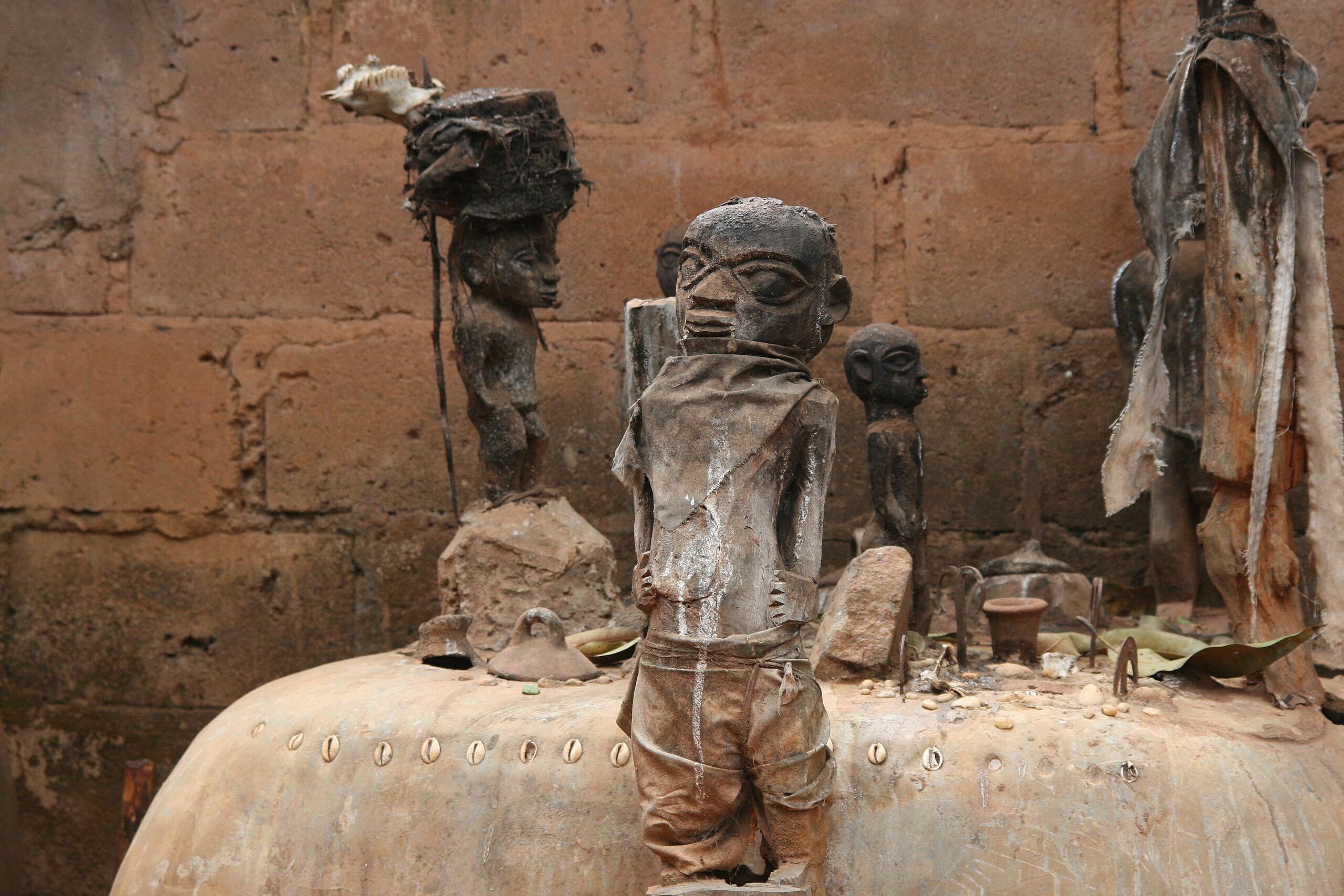 Voodoo-palads i Benin har vægge med menneskeblod | historienet.dk