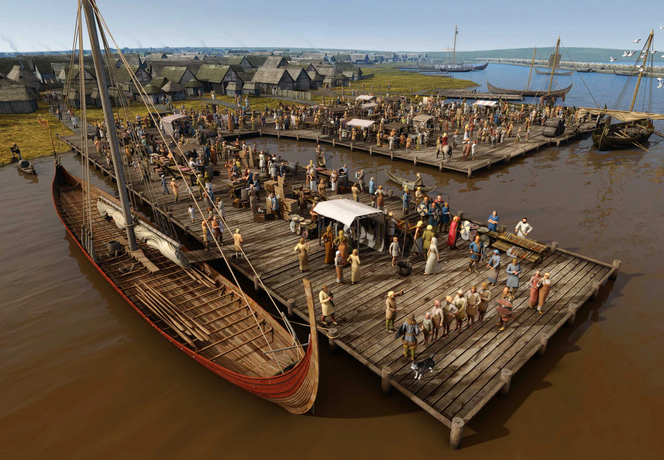 Hedeby – vikingarnas huvudstad och främsta handelsplats ...