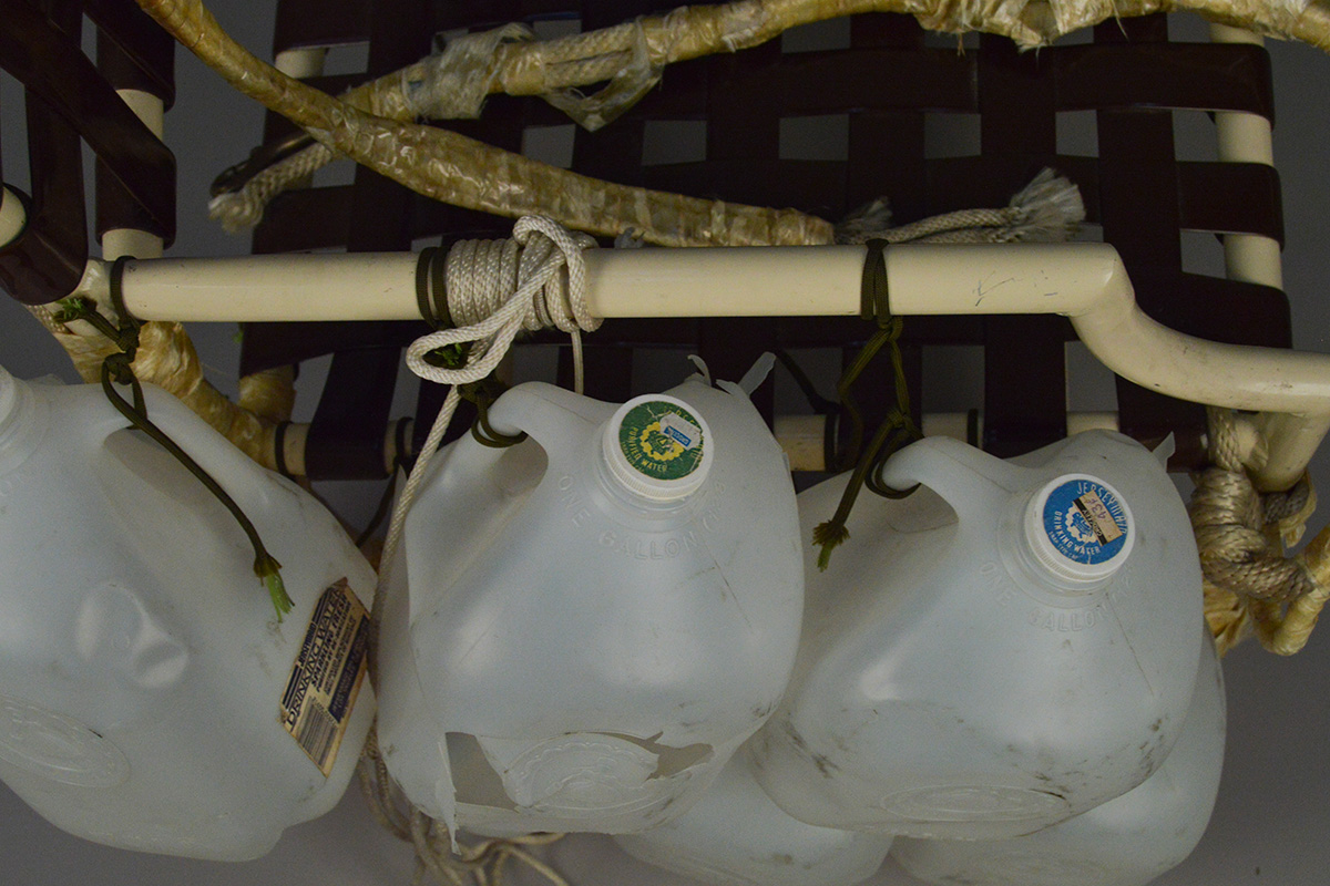 Vovehals fløj en tur i sin havestol | historienet.dk