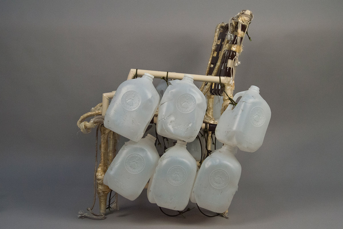 Våghals fløy en tur i hagestolen sin | historienet.no