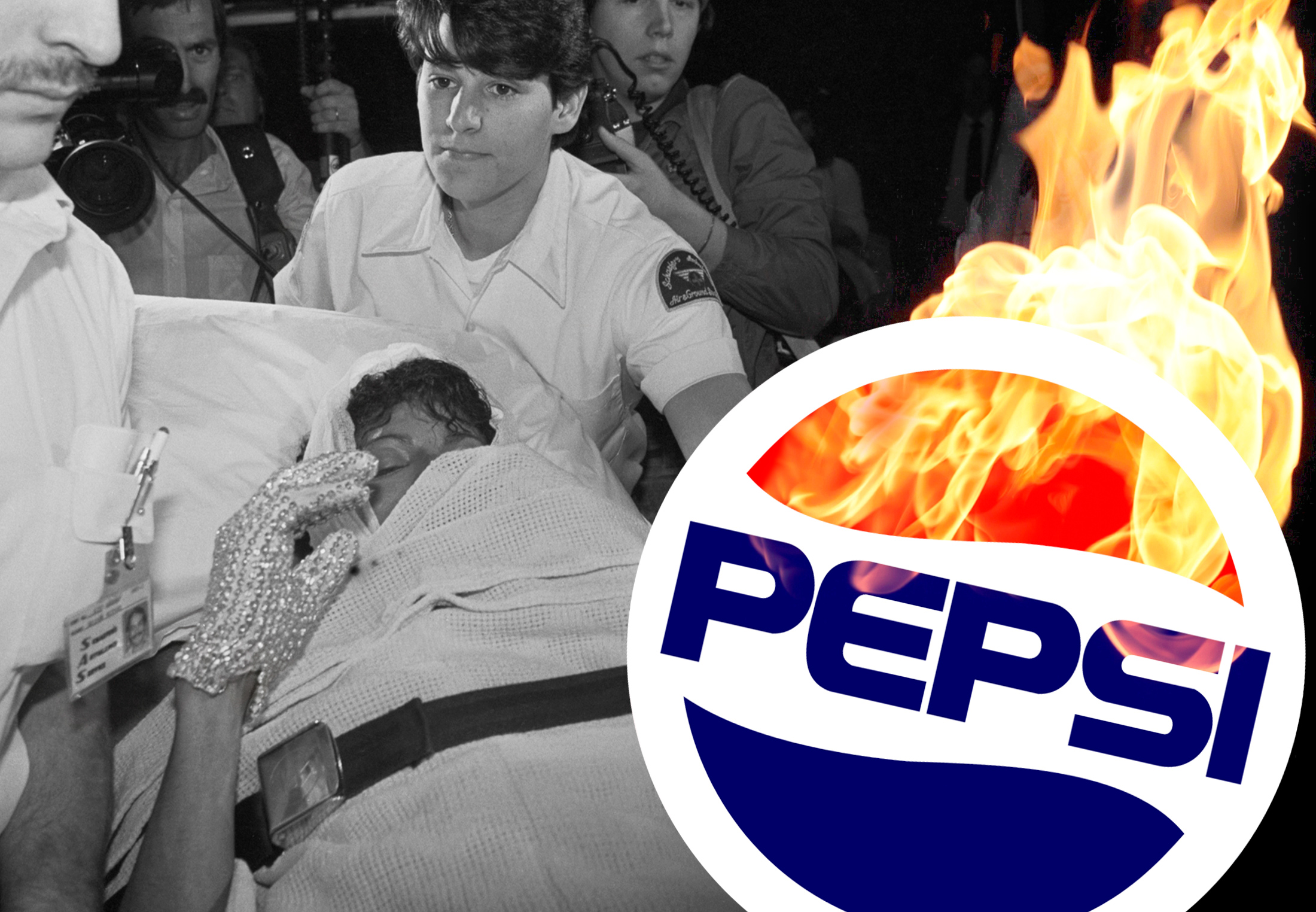 Reklamestunt satte fyr på Michael Jacksons hår | historienet.no