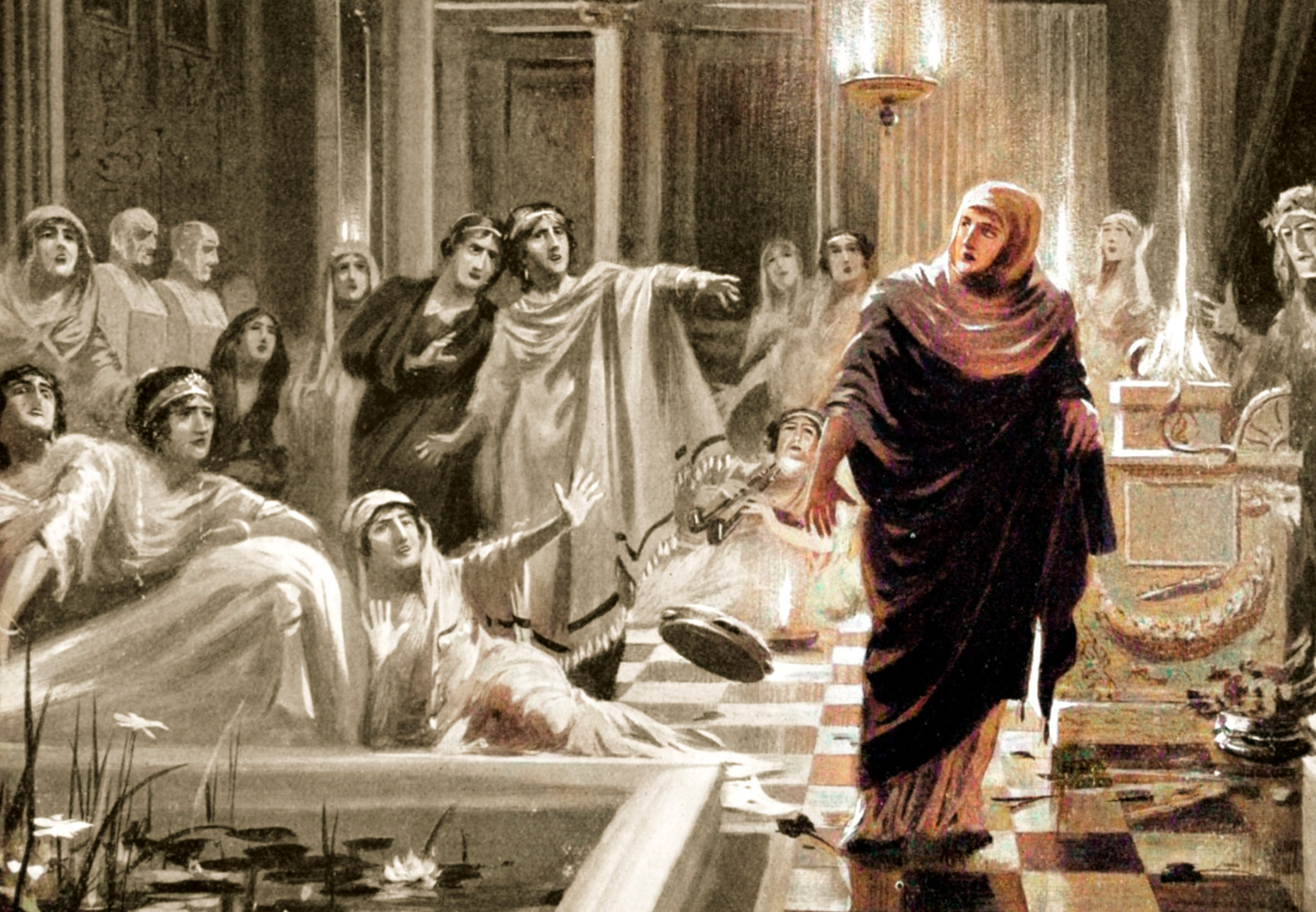 Brød, sex og bandevold: Roms playboy skræmte selv Cæsar | historienet.dk