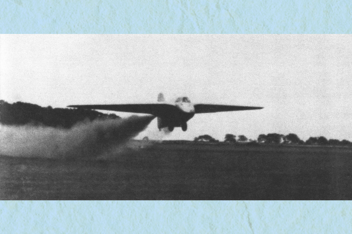 Verdens første rakettfly: Hitlers komet skulle vende krigslykken ...