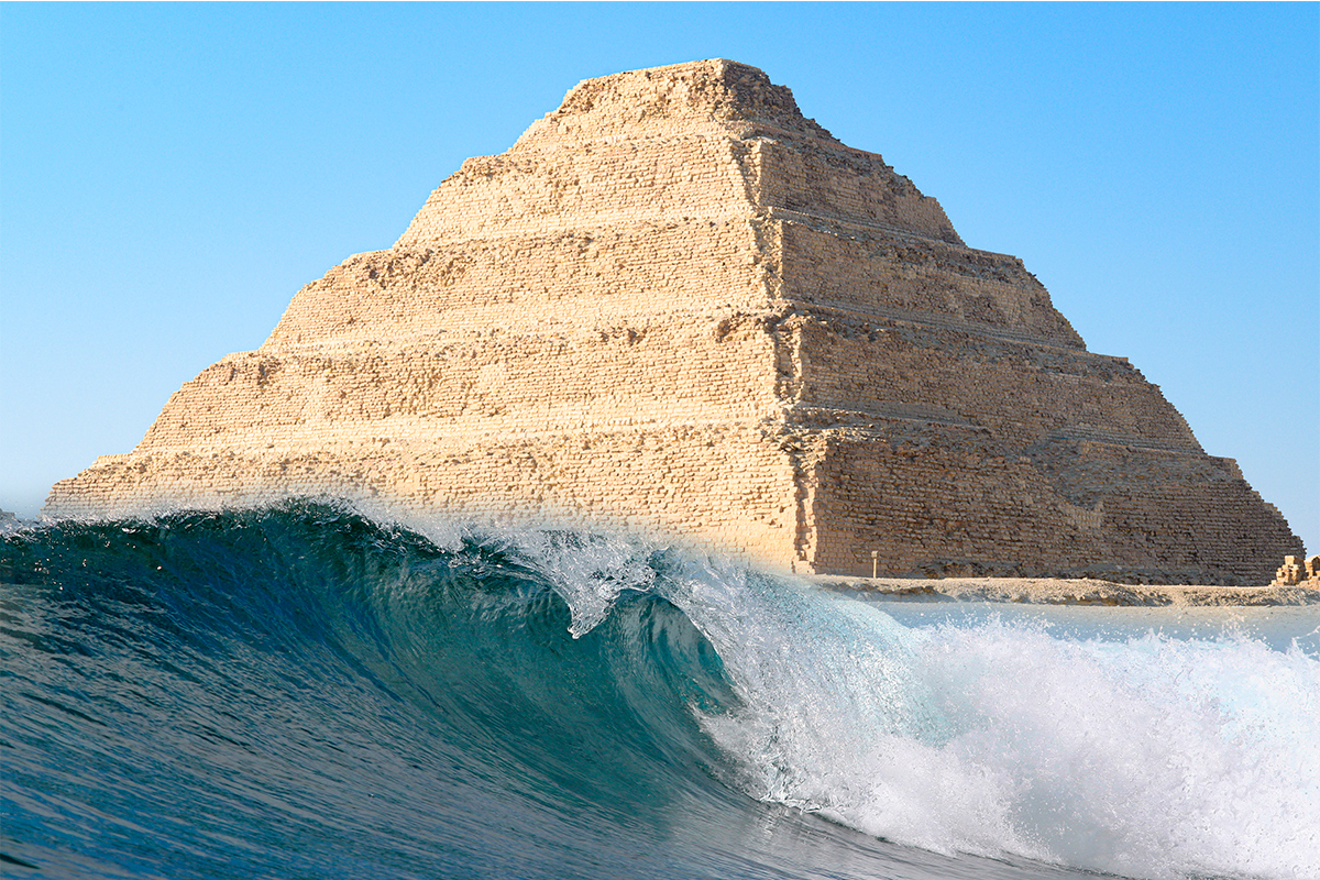 Tuore tutkimus: Egyptin ensimmäinen pyramidi rakennettiin vesivoimalla ...