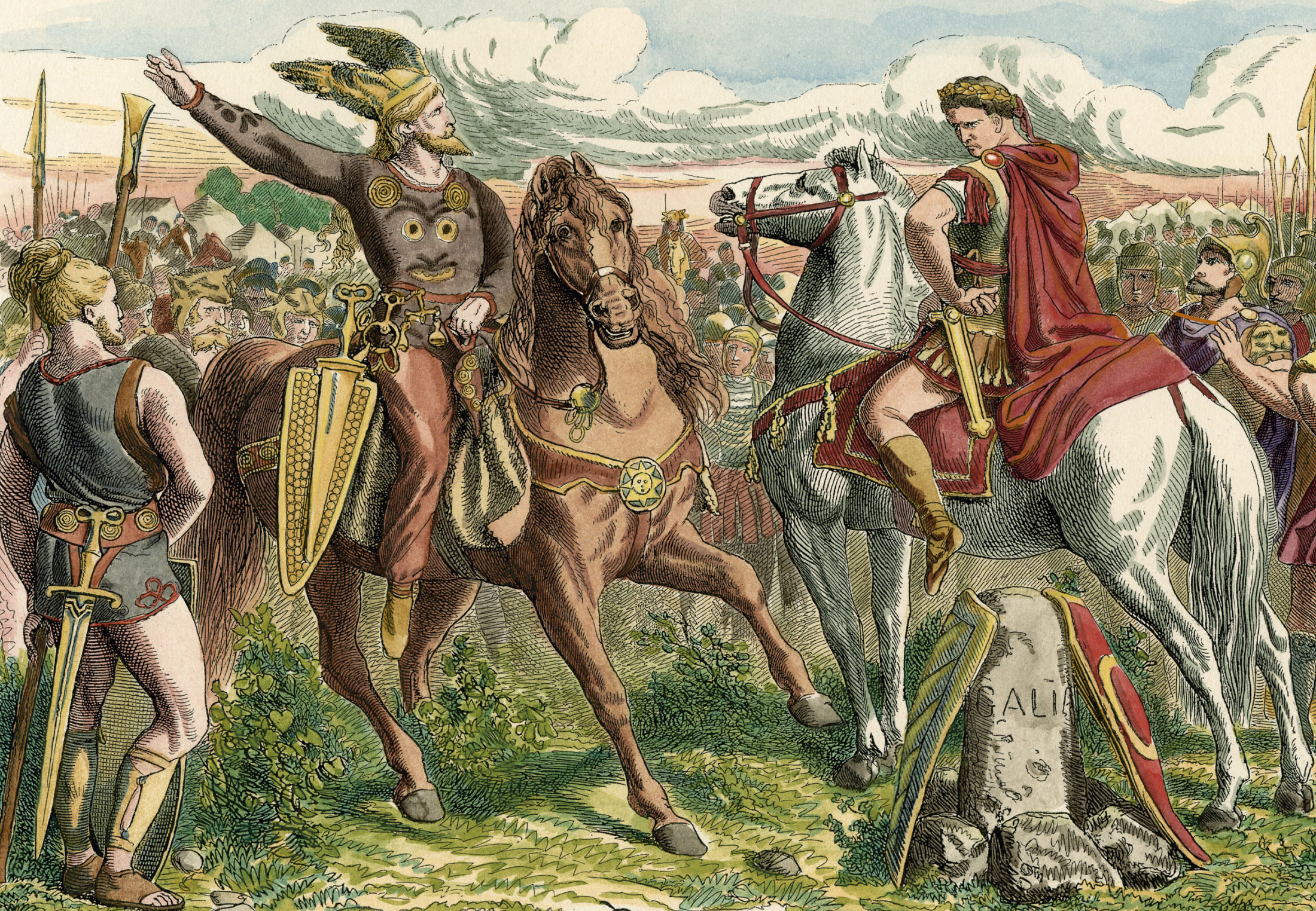 Julius Caesar uppfann tyskarna | varldenshistoria.se