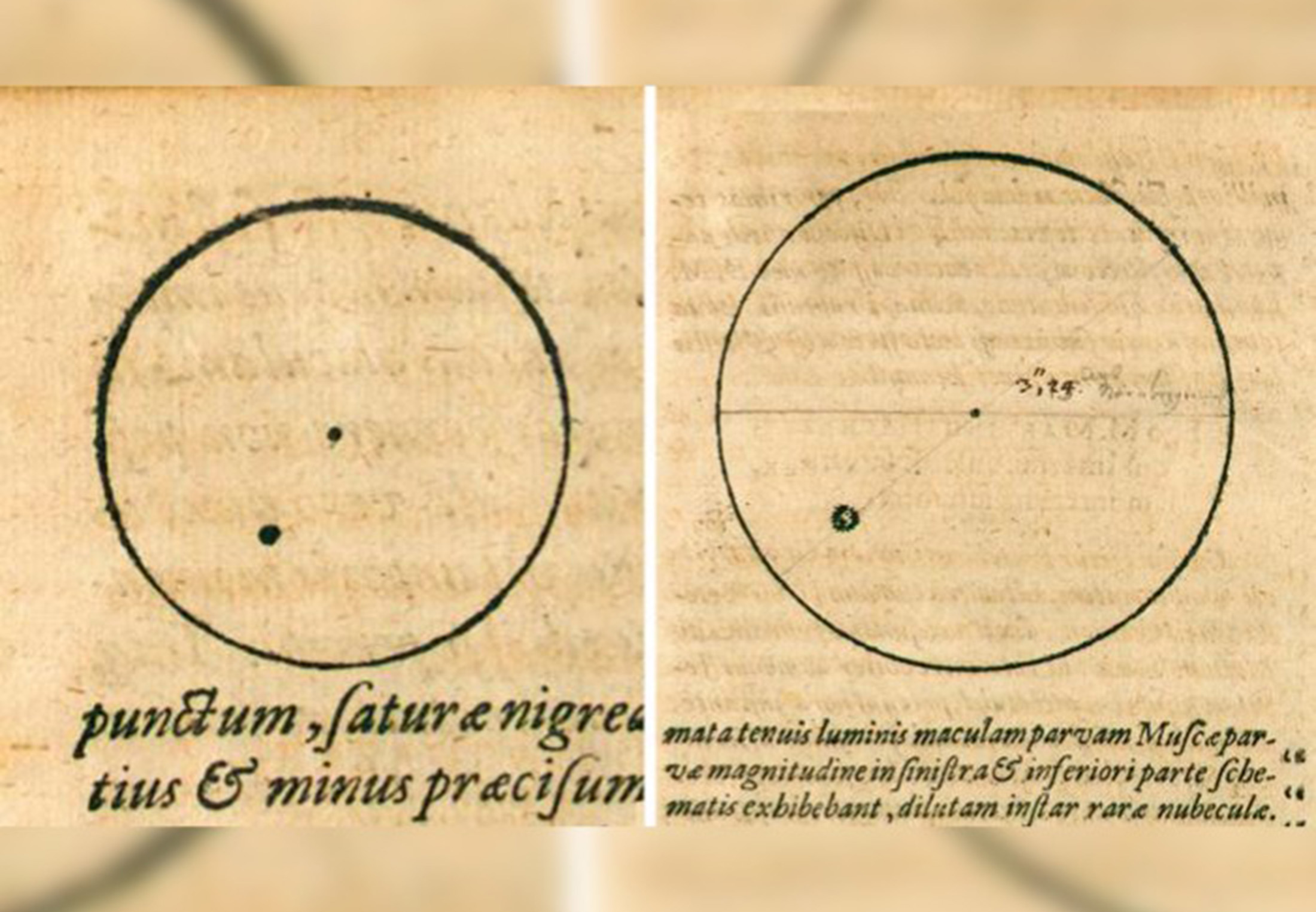 For 400 år siden tegnede Kepler Solen - nu har hans skitser genantændt ...