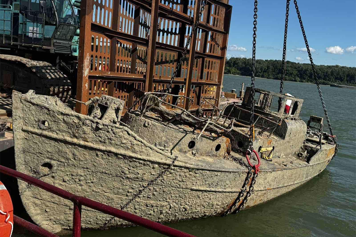 Efter 80 år: Myndigheder bjærger skib fra nazisterne | historienet.dk