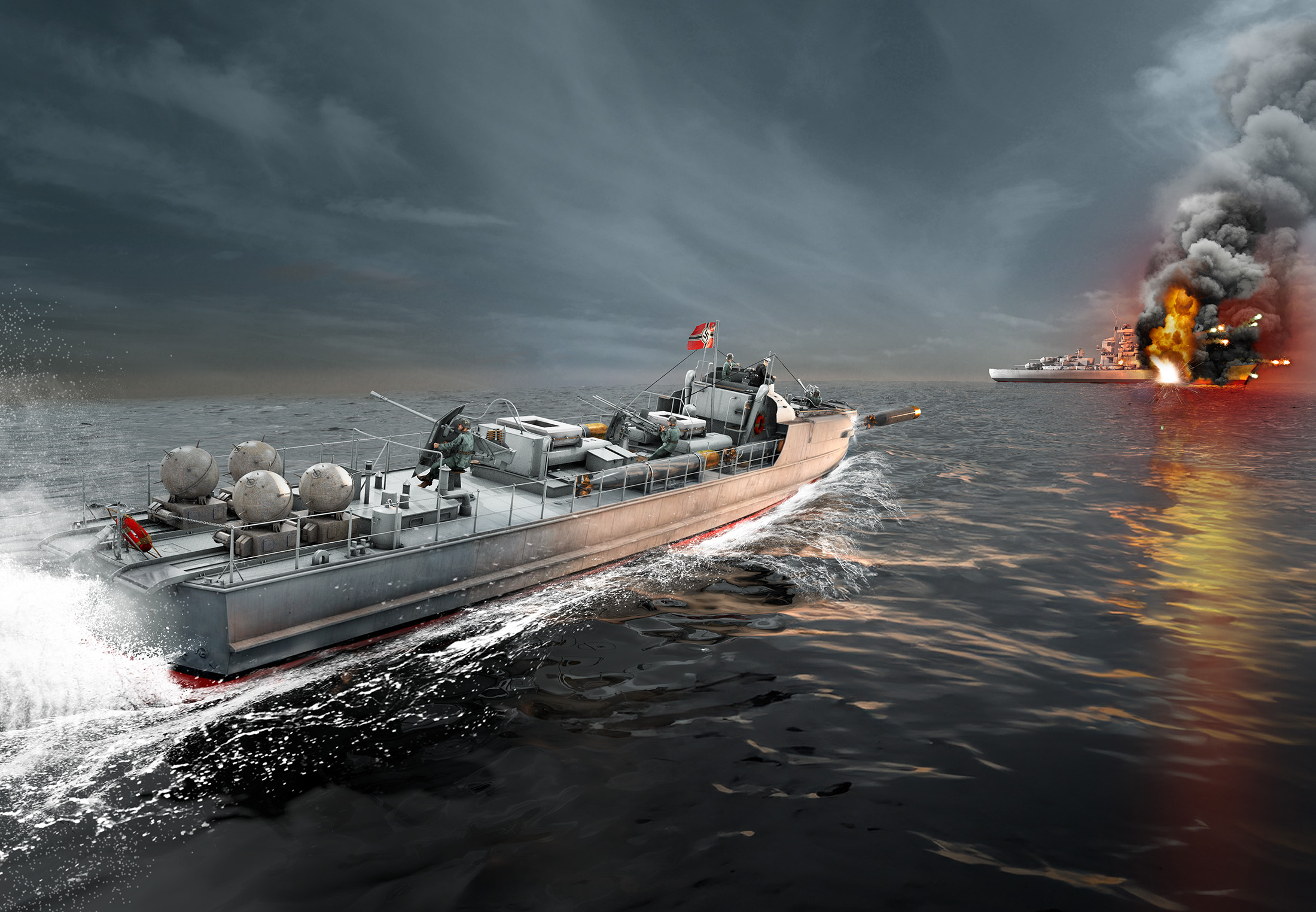 Schnellboot: 2. verdenskrigs mest fryktede racerbåt | historienet.no