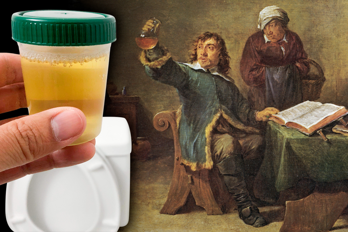 Middelalderlægens favorit-metode: Lad mig smage din urin | historienet.dk